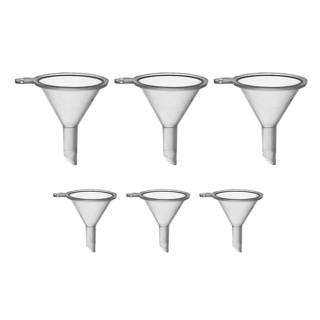 Firefly Small Plastic Funnels for Filling 1/4-in Bottles | 6 Pack ...