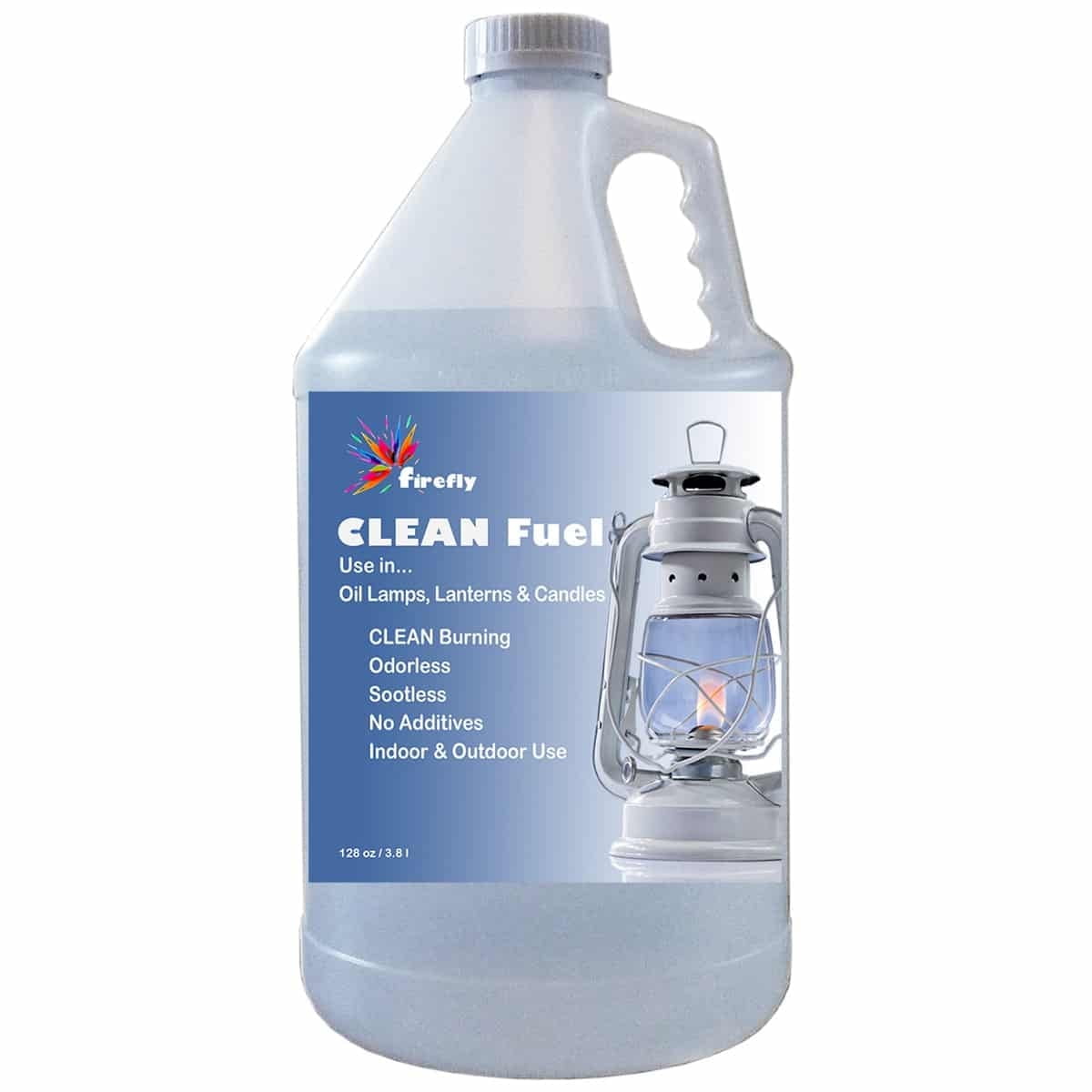 Firefly Eco-Friendly Clean Lamp Oil - Smokeless, Odor Free, Unscented, Indoor Use - 1 Gallon ...