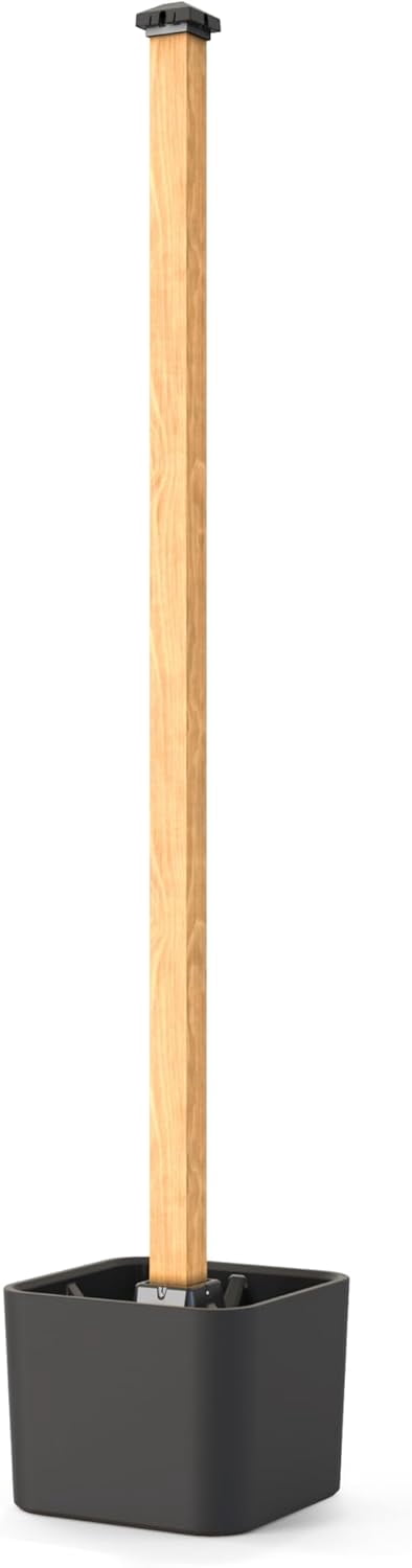 Firefly String Light Pole Stand with Planter 2pk Outdoor Hanging Lights ...