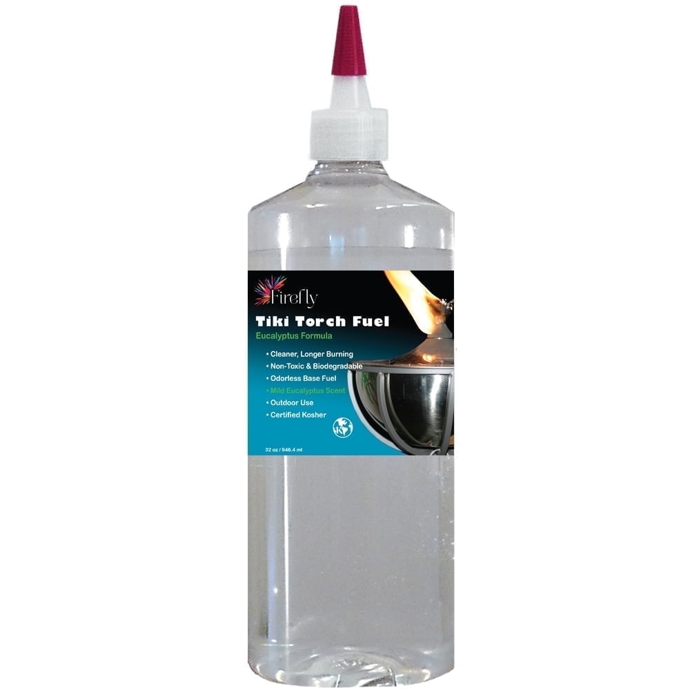 Firefly Tiki Torch Oil Fuel Eucalyptus, Long Burning, Less Smoke Lamp ...