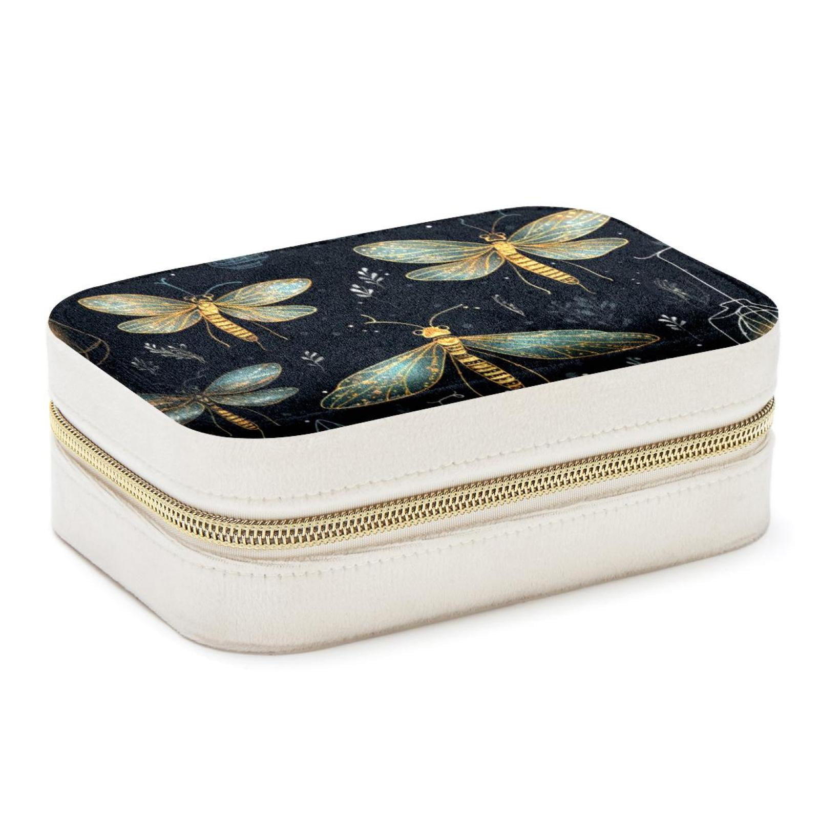 Firefly Velvet Portable Storage Box with Removable Compartment – Gift ...