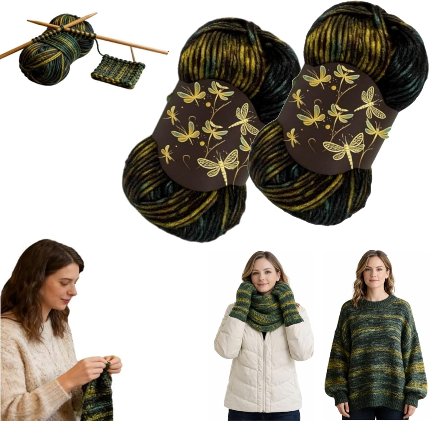 Firefly Yarn, Iridescent Shimmer Yarn: A Touch of Magic in Every Stitch ...