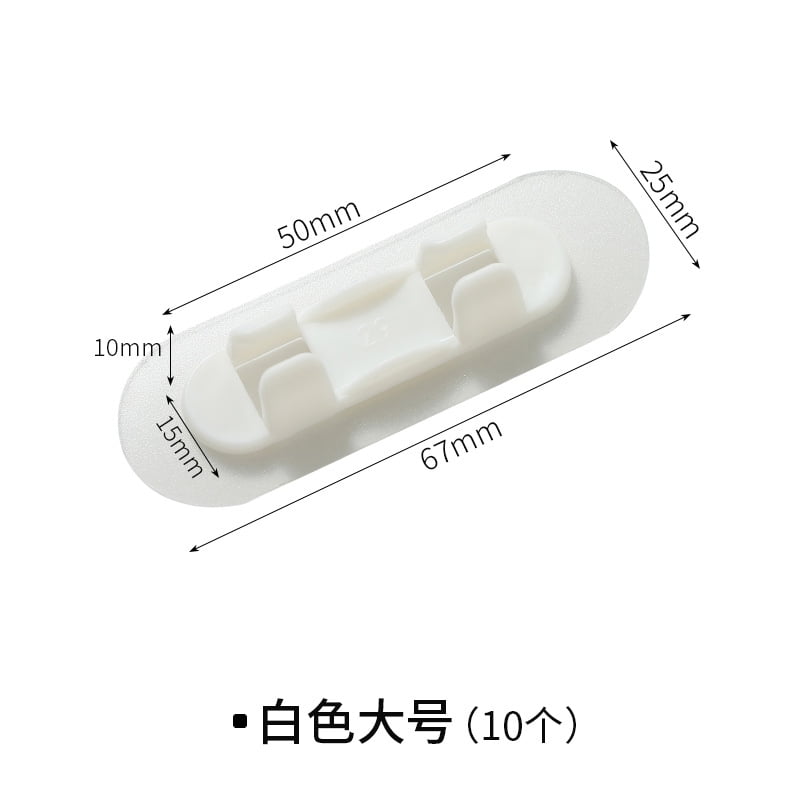 Firefly hope 10 piece wire fixer, no drilling plug, wall wiring, self ...