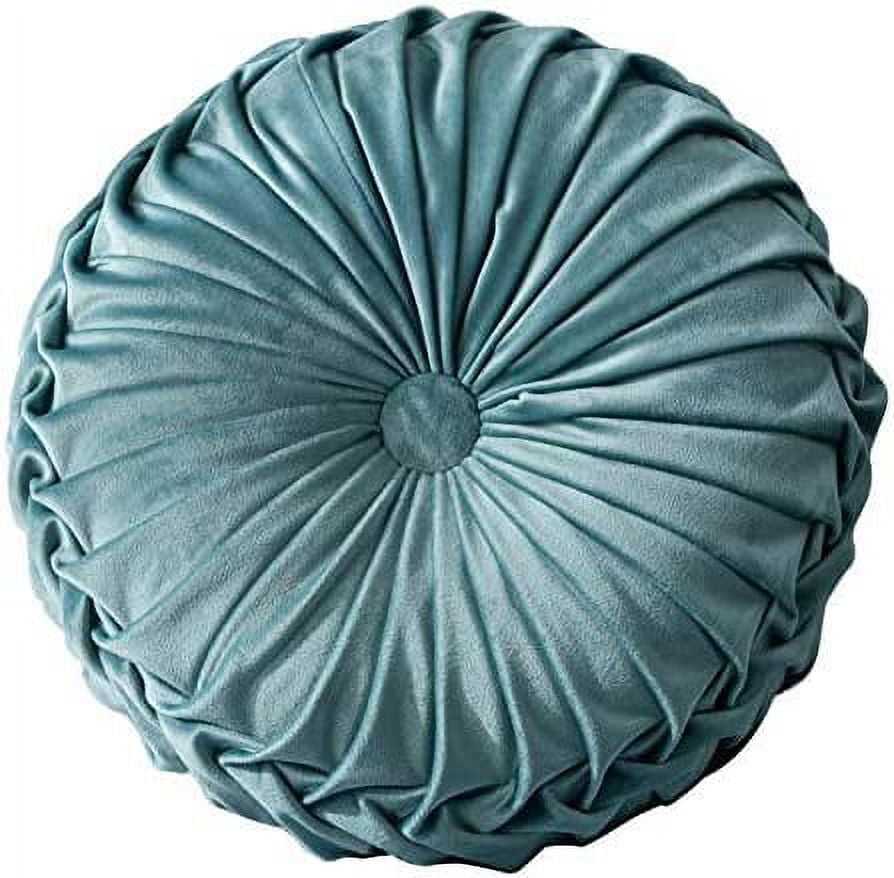 Firefly hope Anntool Round Throw Pillow Velvet Pleated Round Pillow ...