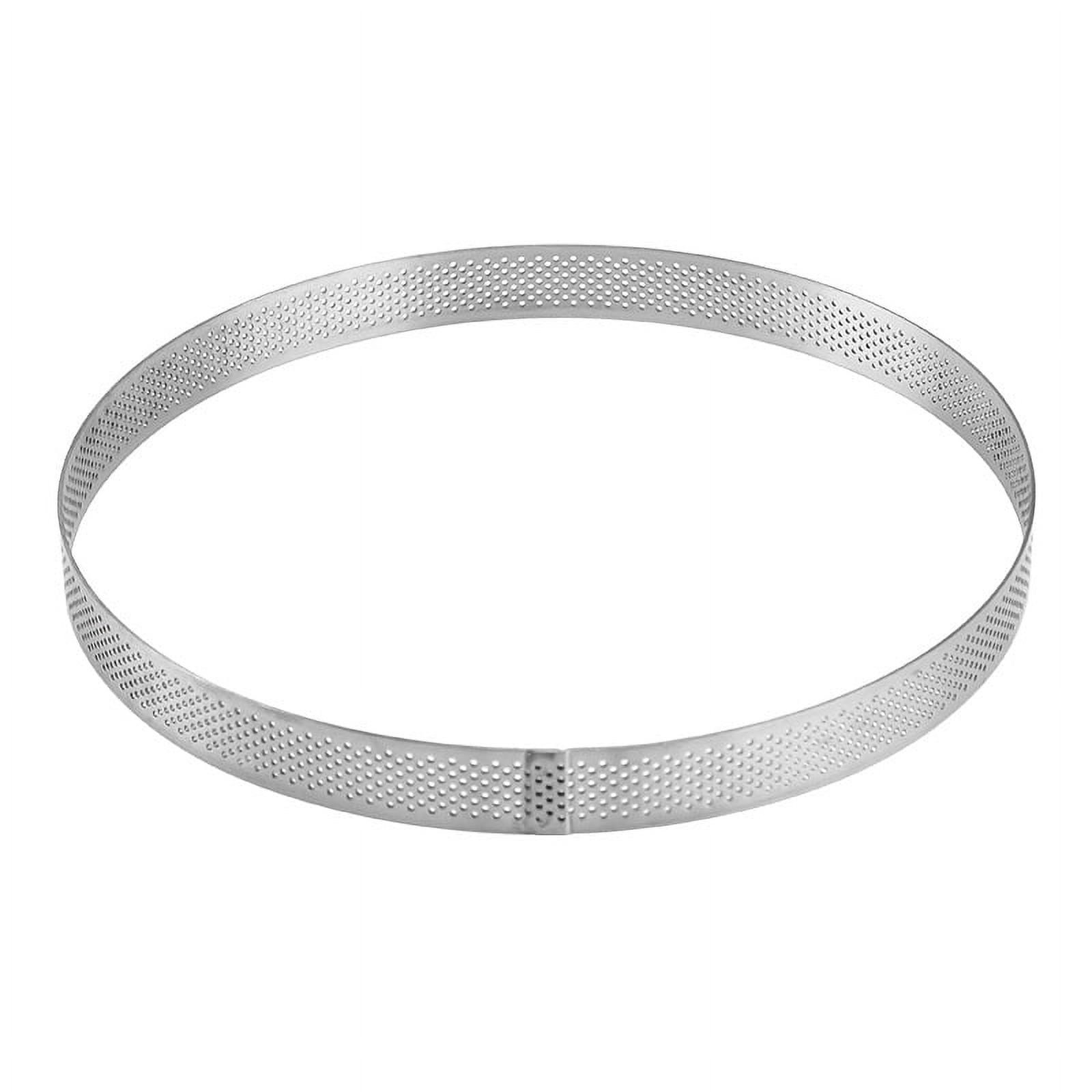 Firefly hope Bakery ring, stainless steel pastry tool ring, 21x2 CM - 2 ...