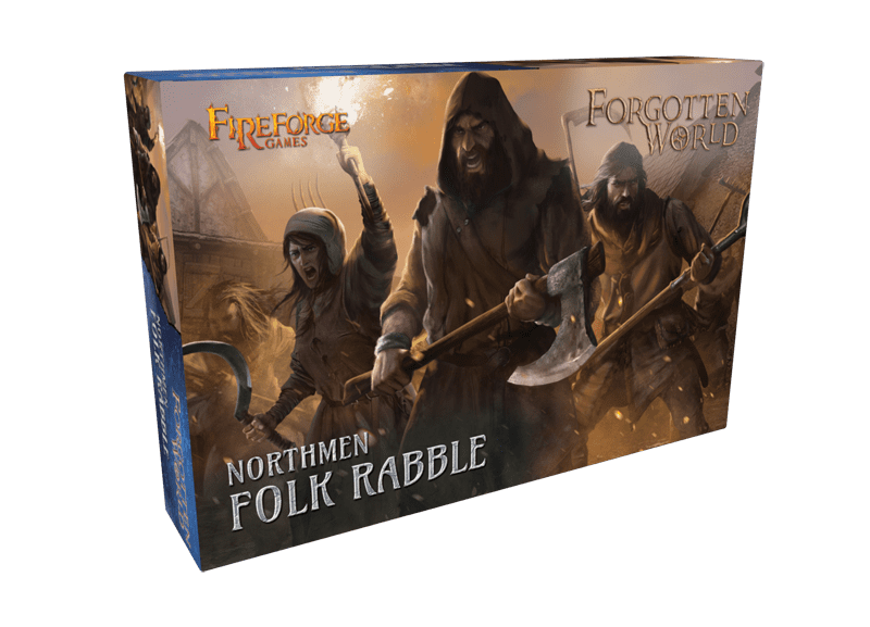 Fireforge Games Forgotten World Northmen Folk Rabble (18) 28mm ...