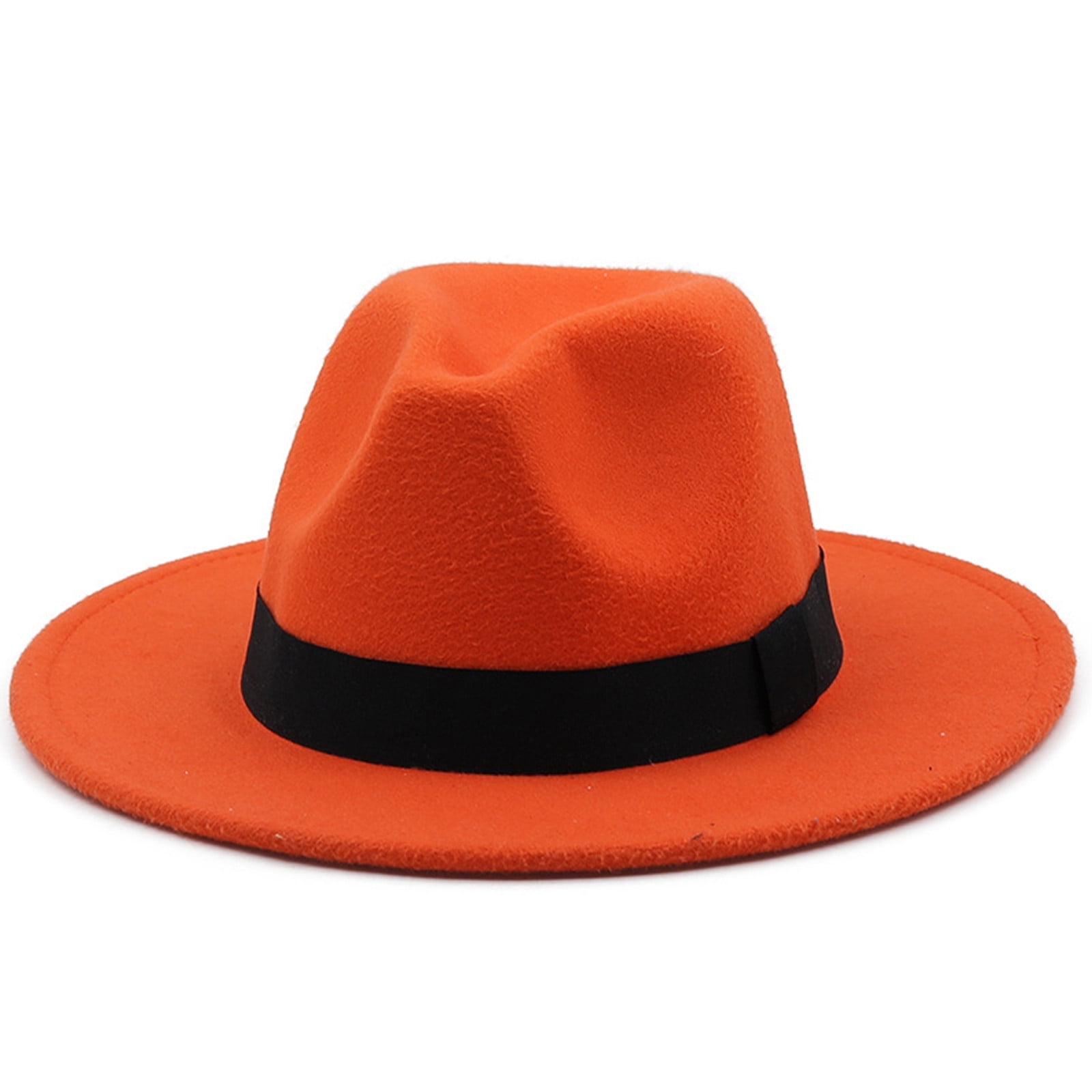 Firefox Classic Fedoras Hats Short Brim Panama Jazz Hat Straw Hat Cap ...