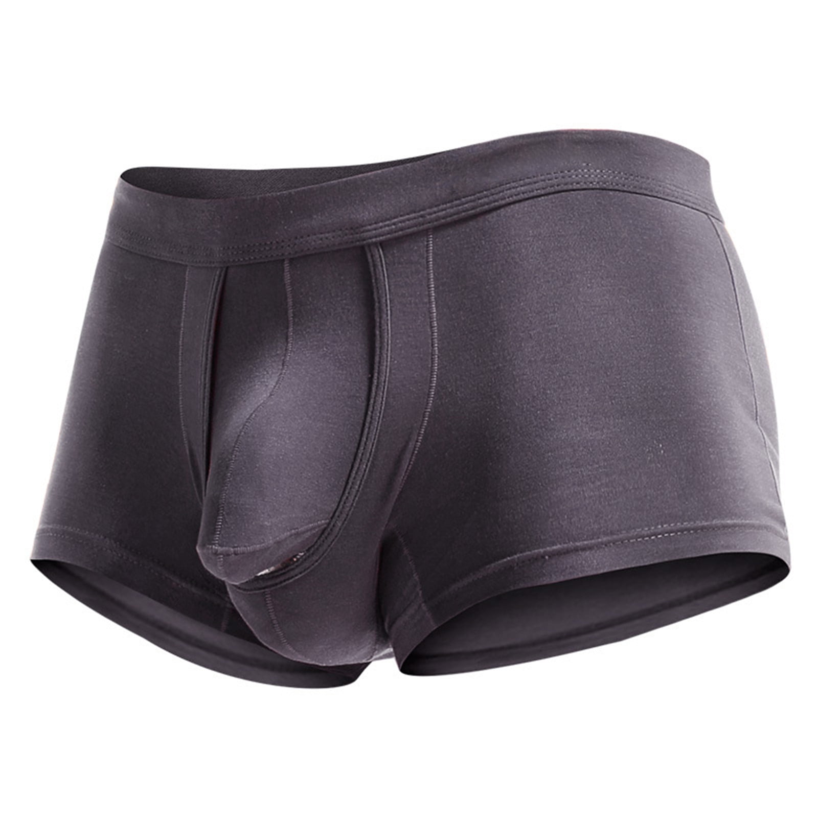 Firefox Mens Micro Modal Dual Pouch Trunks Support Ball Bulge Enhancing ...