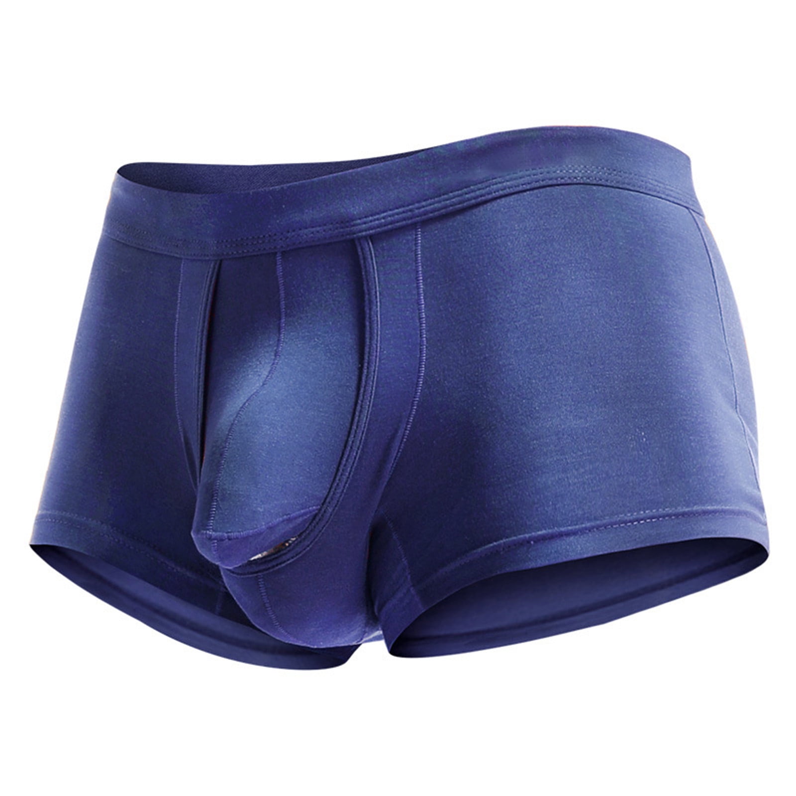 Firefox Mens Micro Modal Dual Pouch Trunks Support Ball Bulge Enhancing