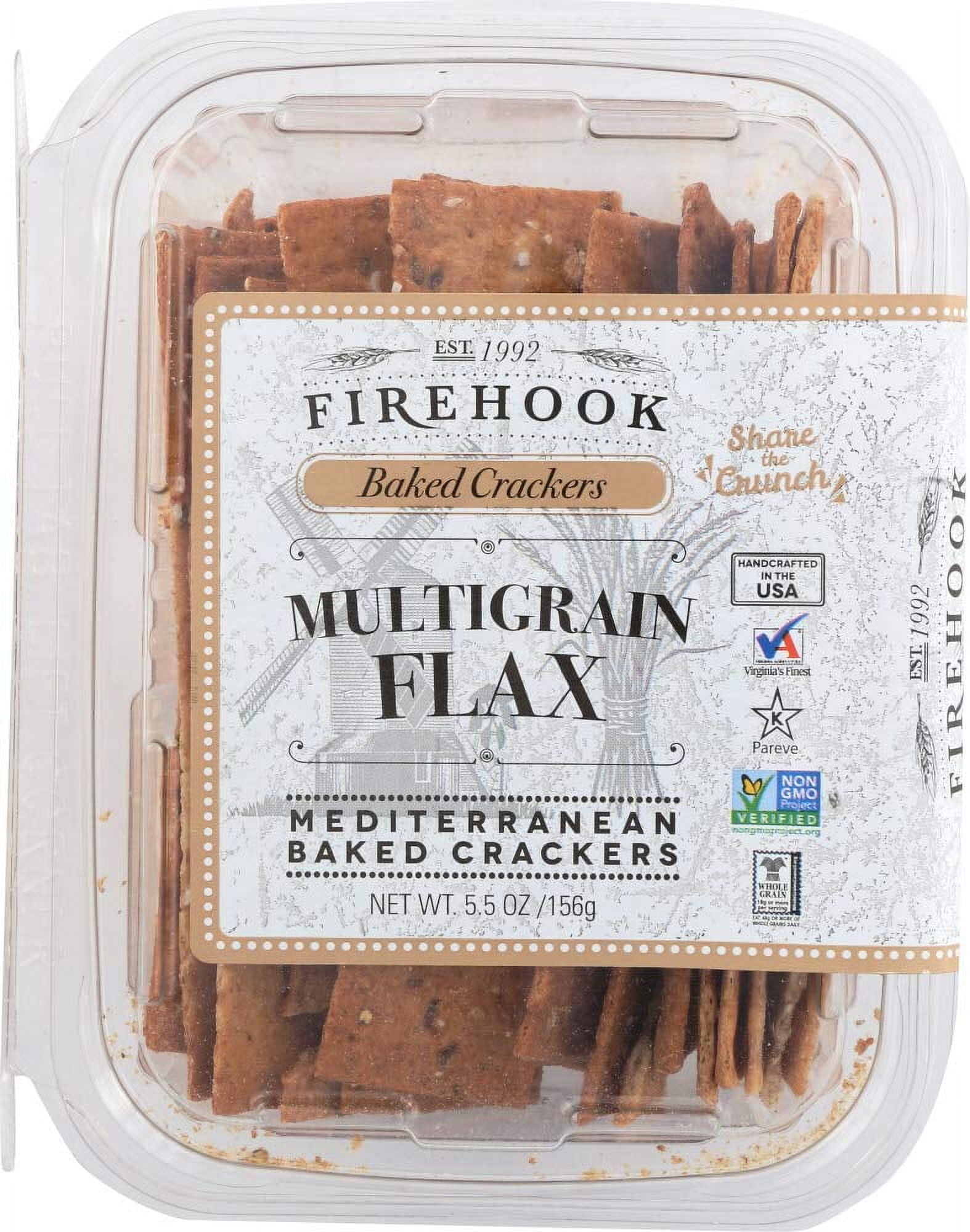 Firehook Cracker Multi-Grain Snack XEF1 Pack (Pack of 4) - Walmart.com