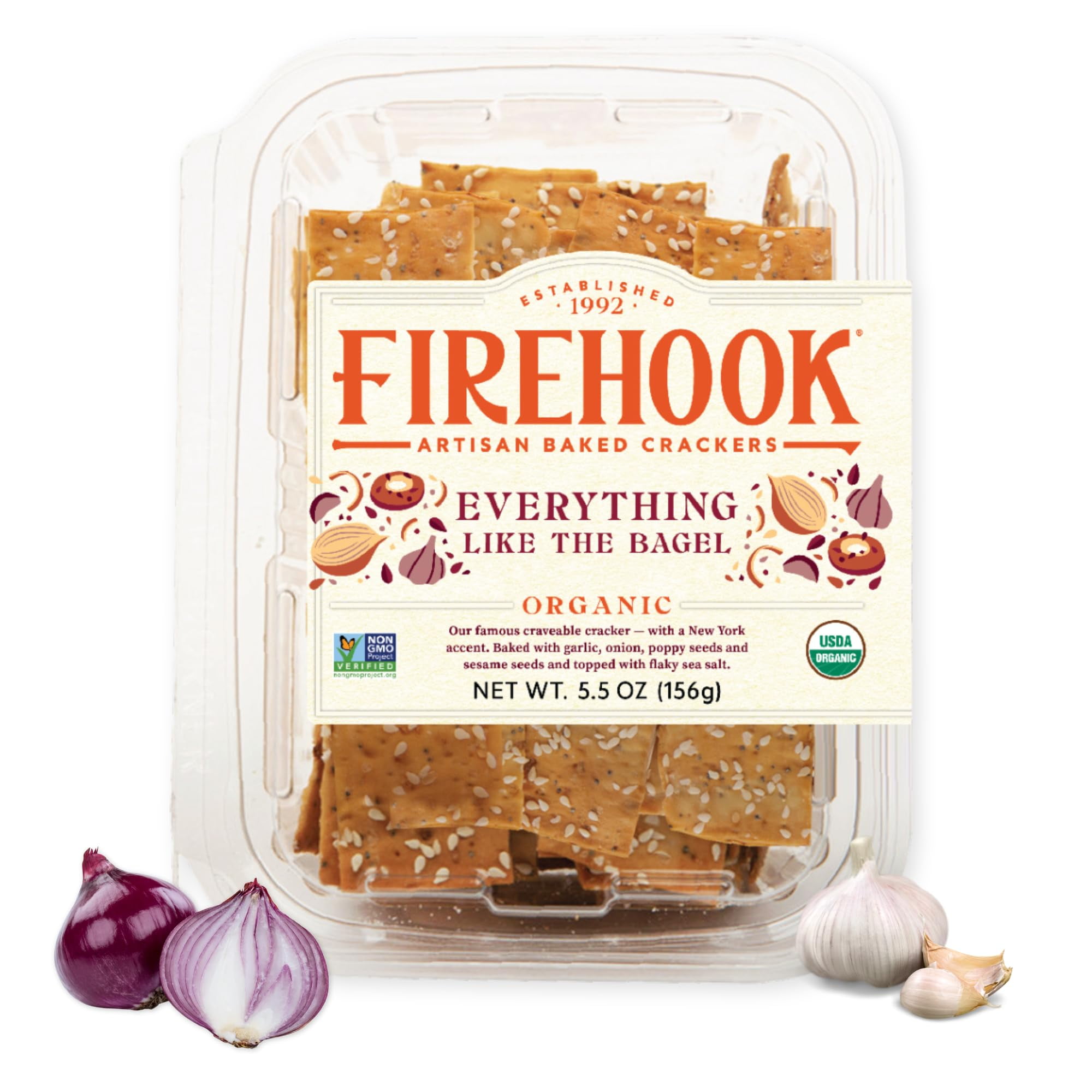 Firehook Everything Like the SBF3 Bagel Crackers - Artisan baked ...