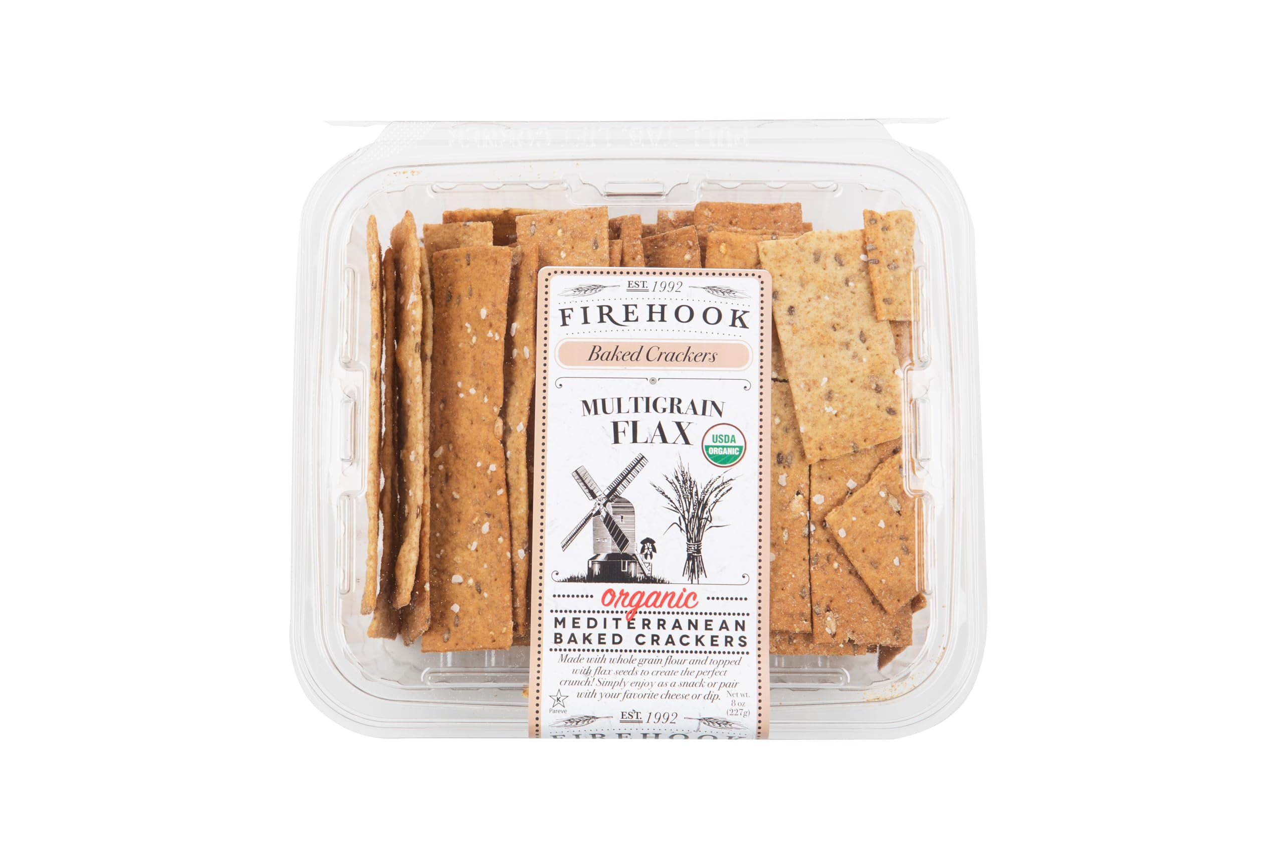 Firehook Multigrain Flax Crackers AKF18 - Artisan Baked, Uniquely ...