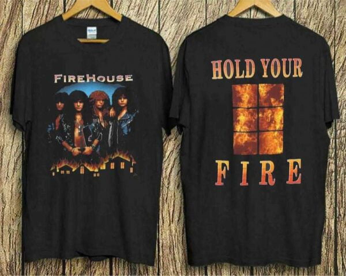 Firehouse Band Fire House Hold Your Album Band T Shirt - Walmart.com