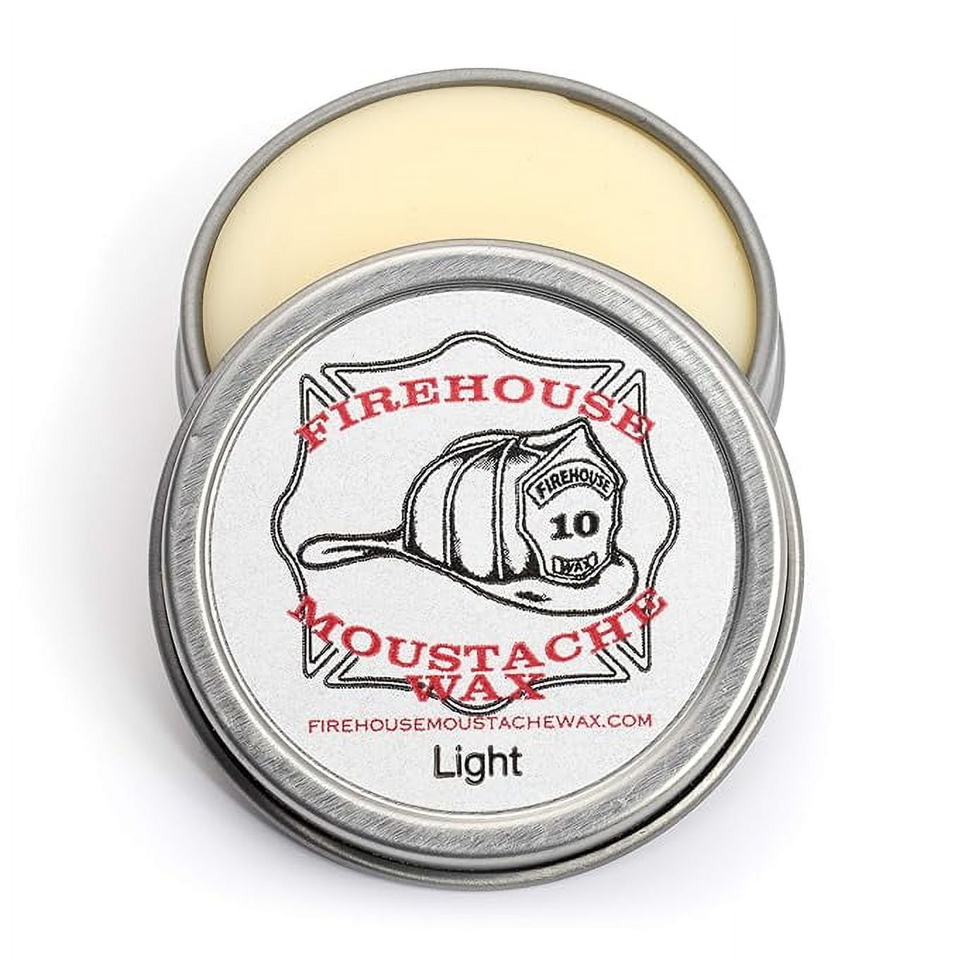Firehouse Moustache Wax LIGHT - for Beard & Mustache Shaping, Naturally ...