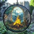 Firelink Shrine Dark Souls GlassSuncatcher Ornament, Firelink Shrine ...