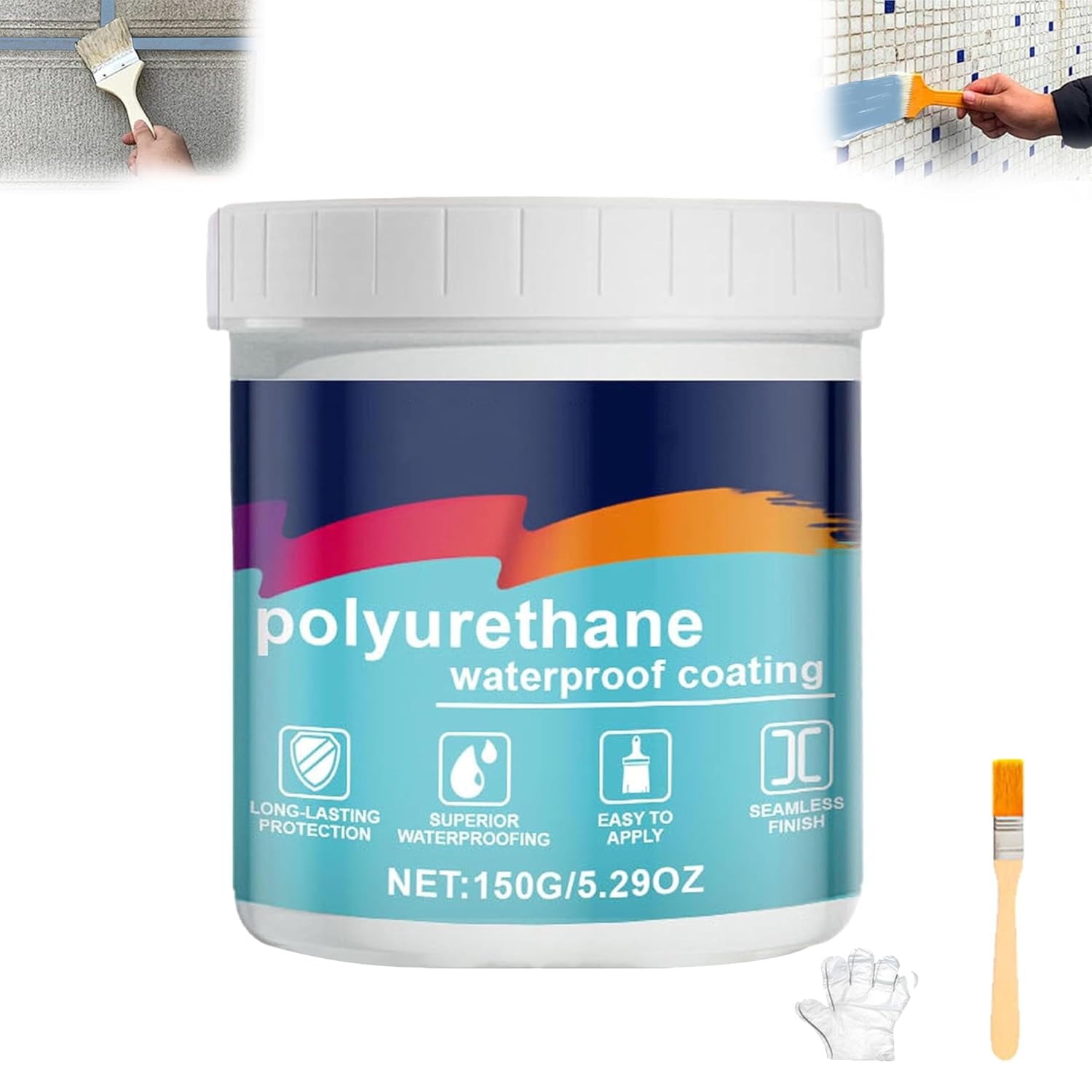 Firelye Polyurethane Waterproof Coating, 150g Polyurethane Waterproof ...