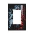 Fireman American Flag Single Gang Wall Plate 1 Gang Decorative ...