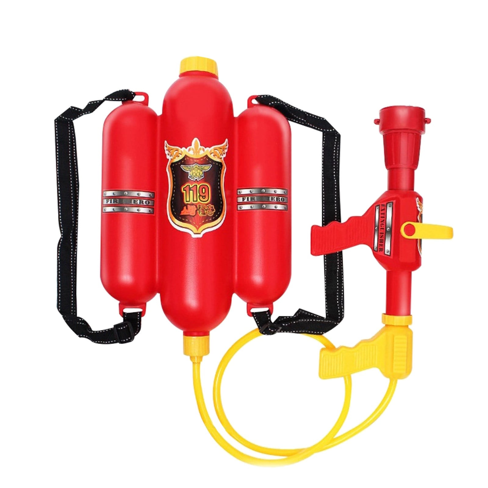 Fireman Backpack Water Blaster Toy 52Oz Tank Super Soaker Squirt Gun ...