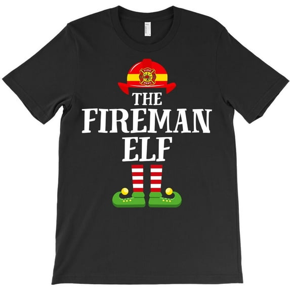 Fireman Fairy Funny Family Matching Christmas Group Fairy Pajama Gift ...