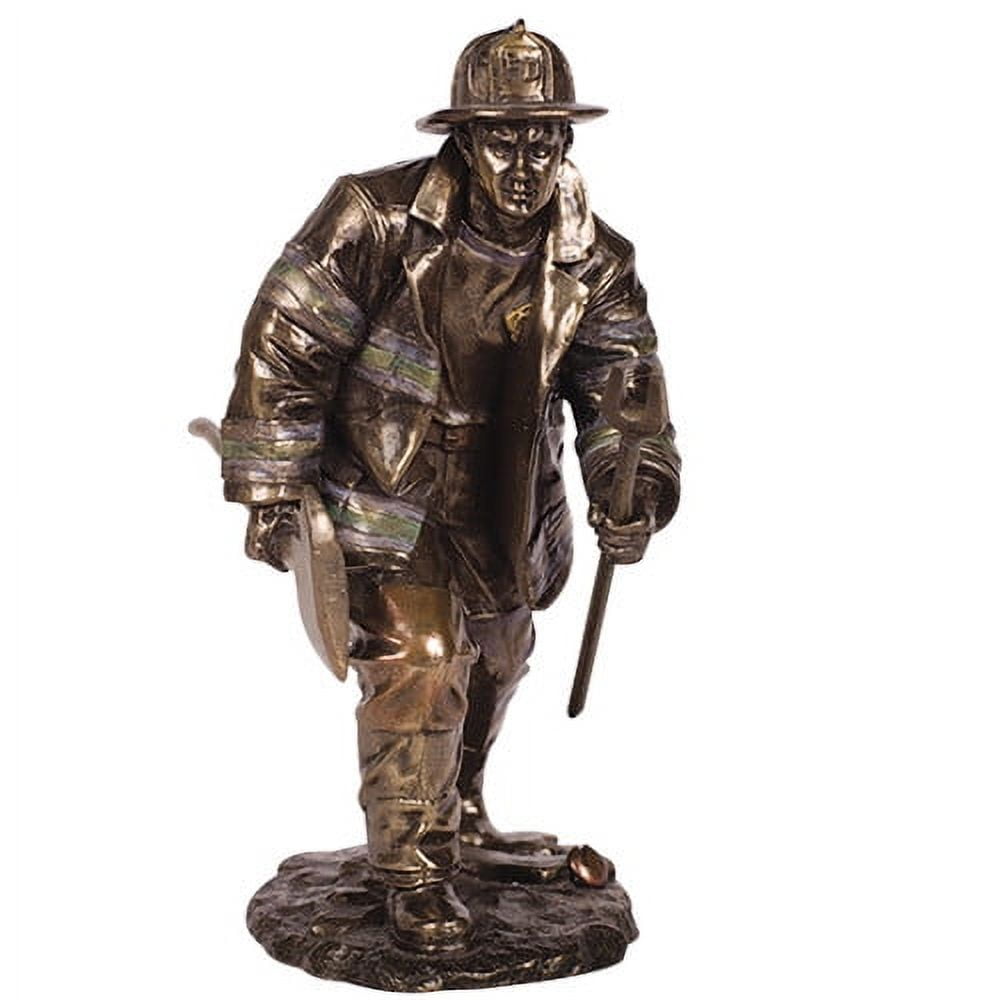 Fireman Fighting Fire Statue - Walmart.com