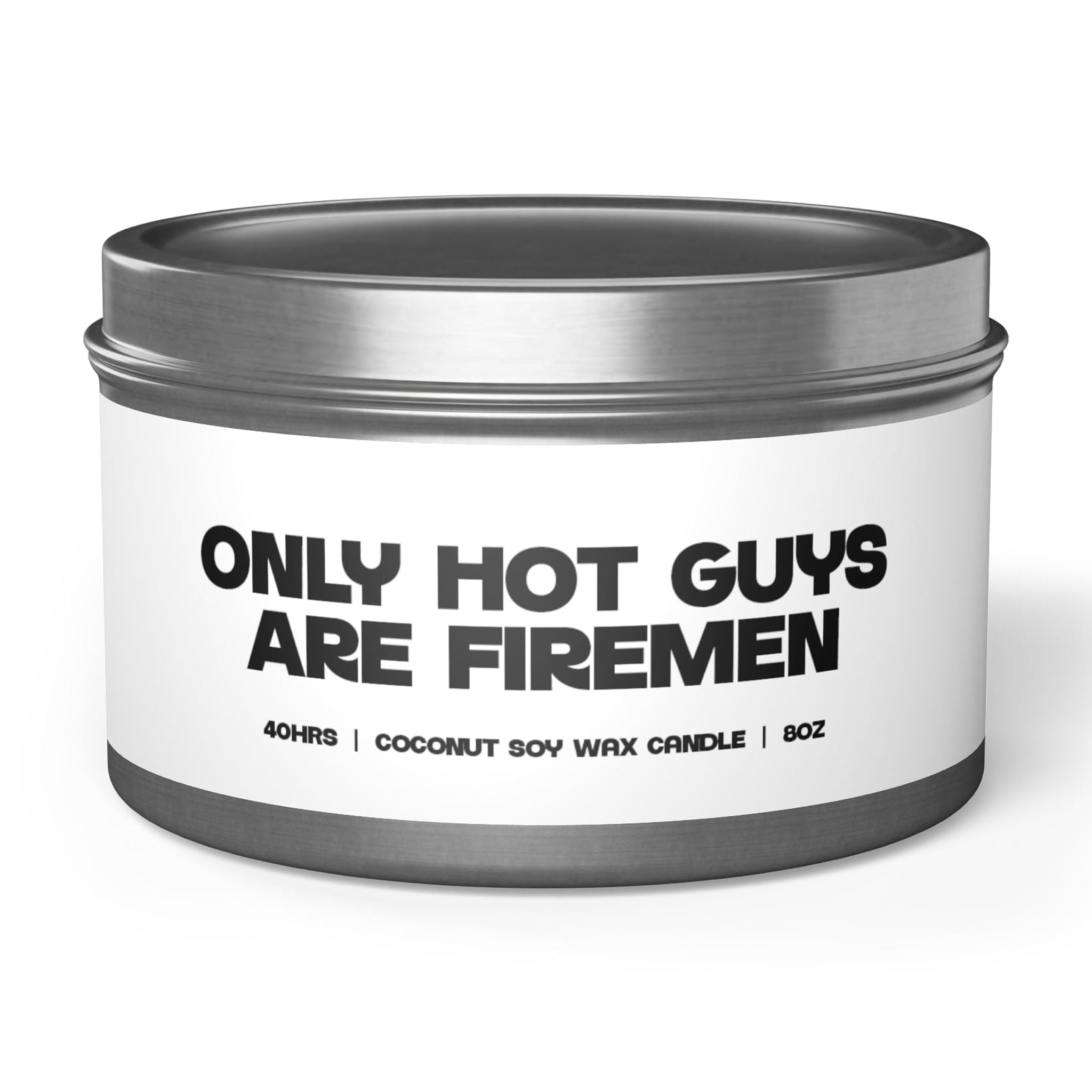 Fireman Firefighter Fire Department First Responder Tin Candle Gifts ...