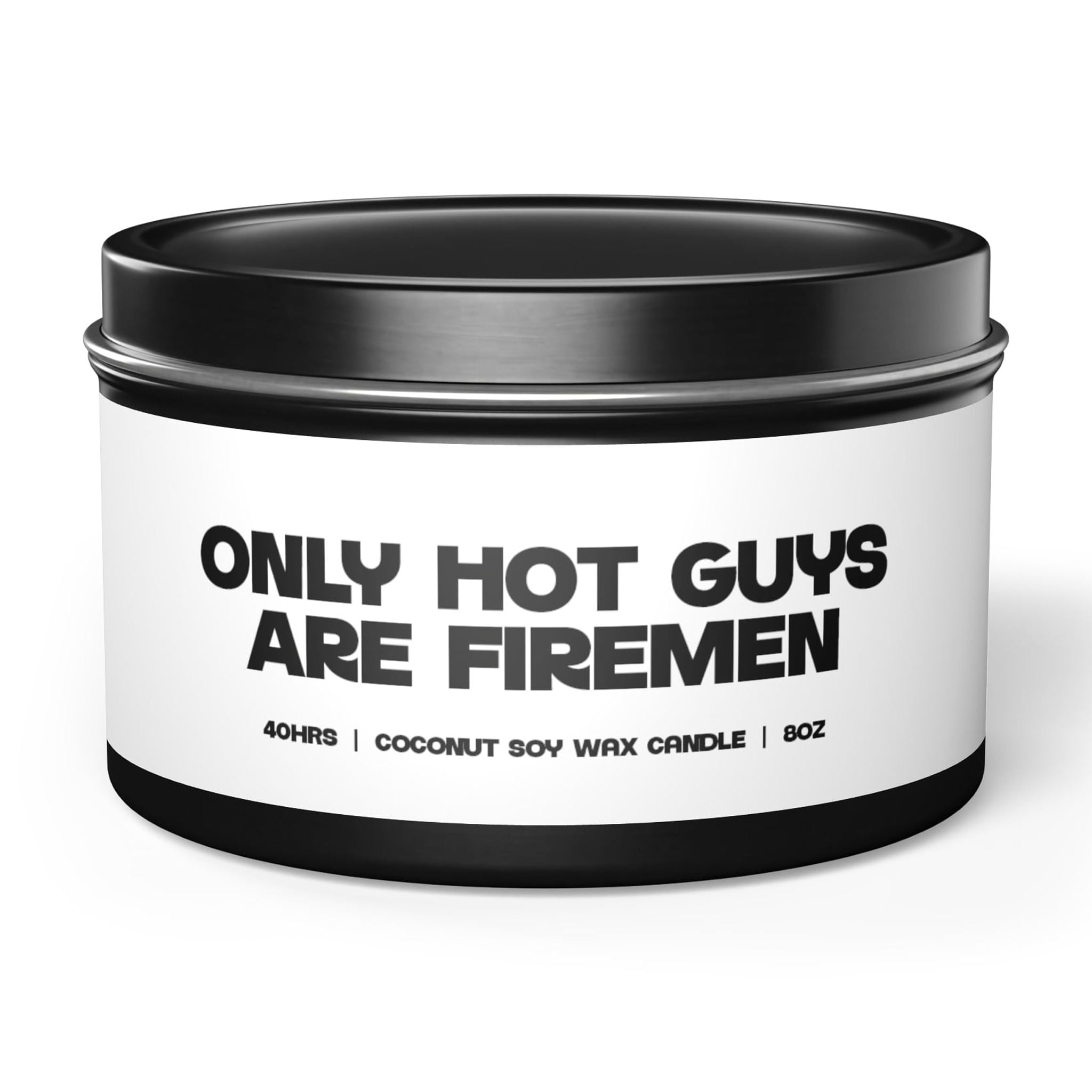 Fireman Firefighter Fire Department First Responder Tin Candle Gifts ...
