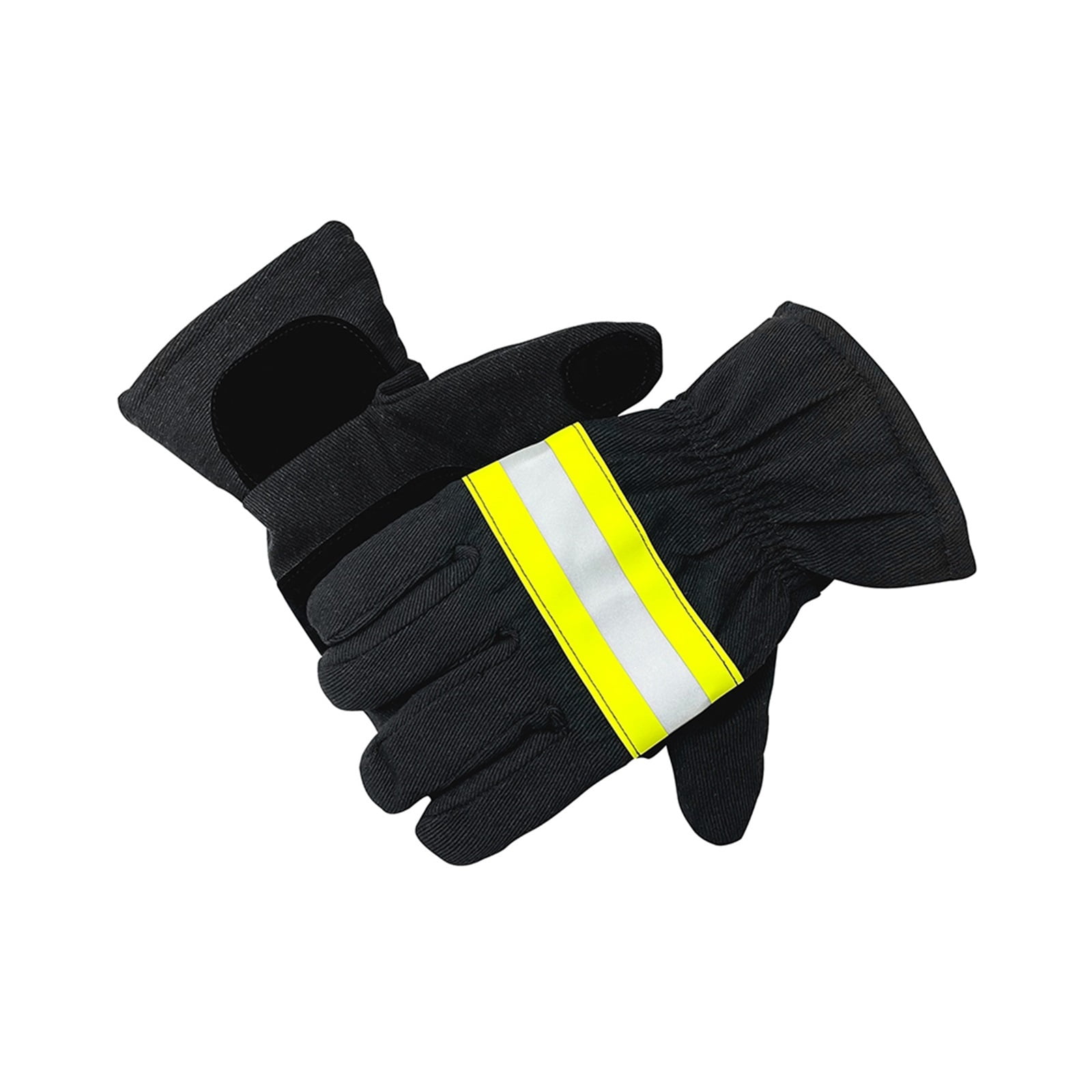Fireman Gloves Wear-Resistance Non-Slip Thicken Fire Proof Gloves ...