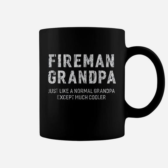 Fireman Grandpa Gifts For Grandpa Firefighter Coffee Mug - Walmart.com