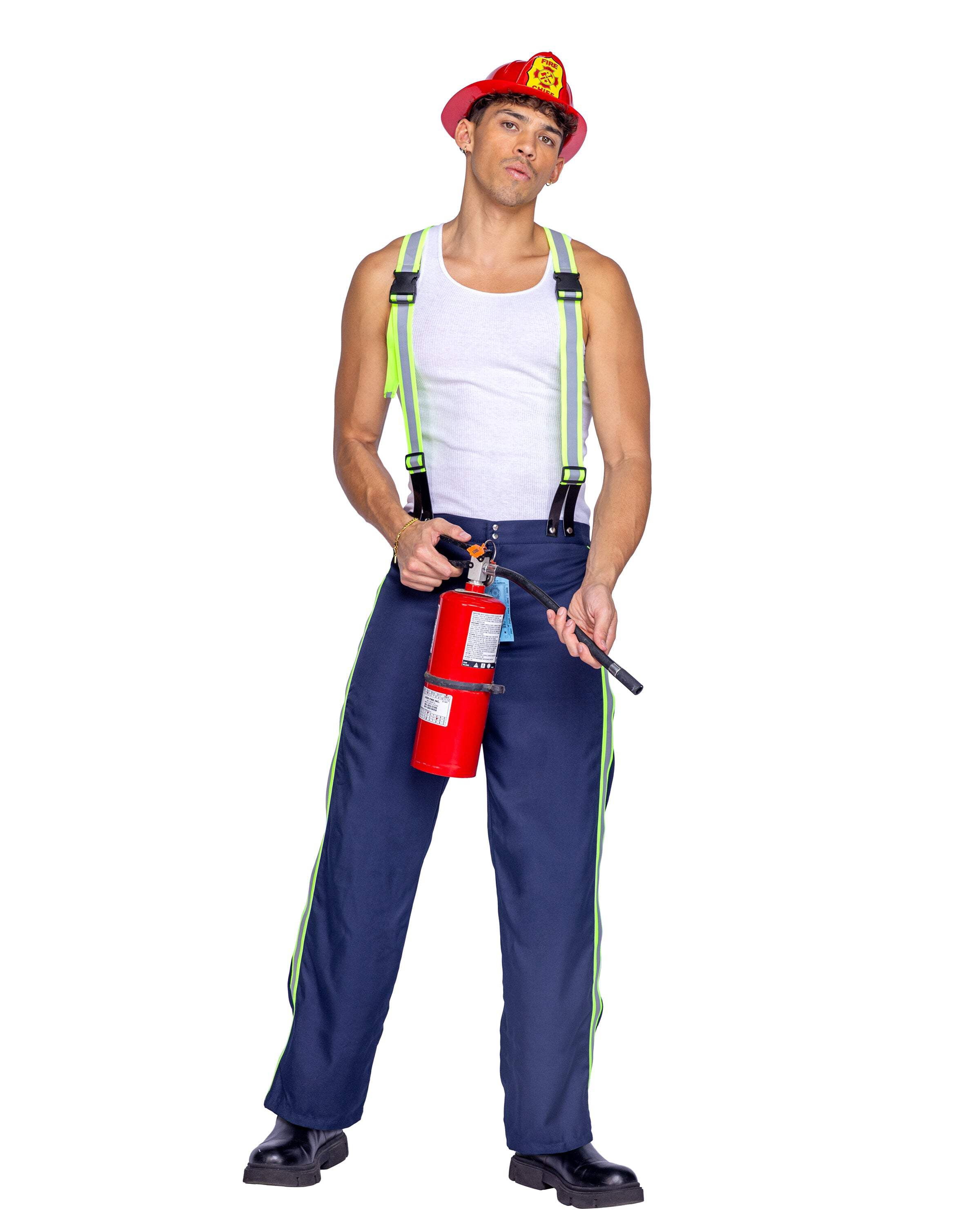 Fireman Hunk Men's Cosplay Costume - Walmart.com