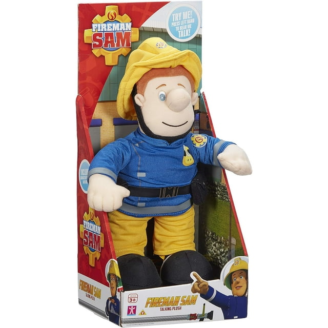 Fireman Sam 30cm Talking Sam Plush - Walmart.com