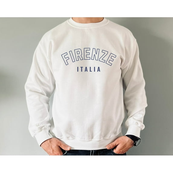 Firenze, Italia Crewneck T-Shirt Italian T-Shirt Travel, Athleisure ...