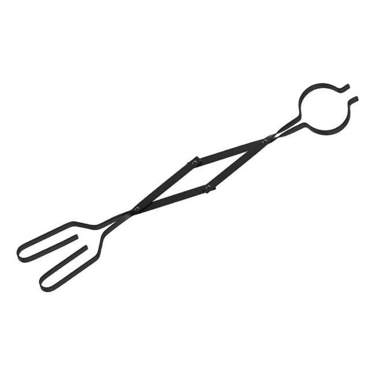 Outdoor Fireplace & Fire Pit Log Grabber Tongs- Essential Steel Tool ...