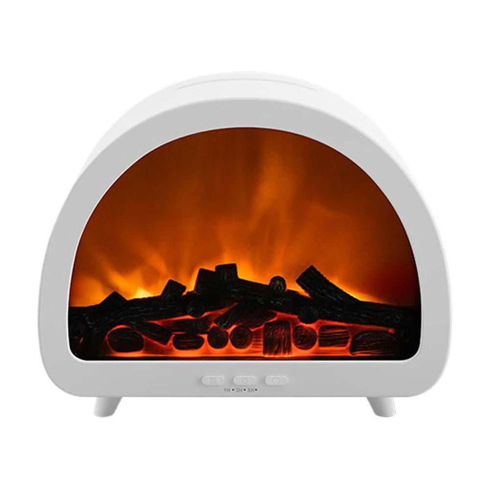 Fireplace Flame Aroma Diffuser Humidifier, 200ml Essential Oil Diffuser ...