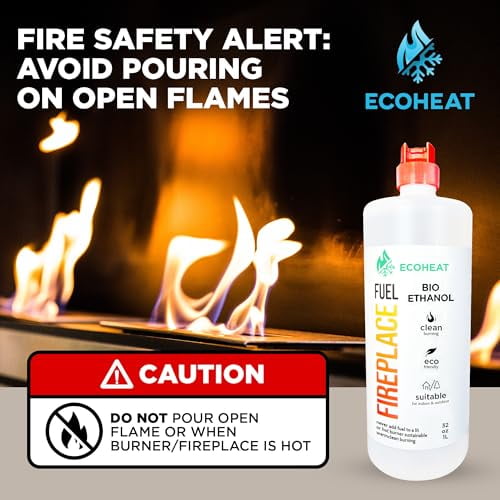 Fireplace Fuel, Bio-Ethanol, Clean Burning/Eco-Friendly - 4 Gallons ...