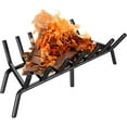 Fireplace Grate 21 Inch, Firewood Log Holder Rack, Heavy Duty Fire Wood ...