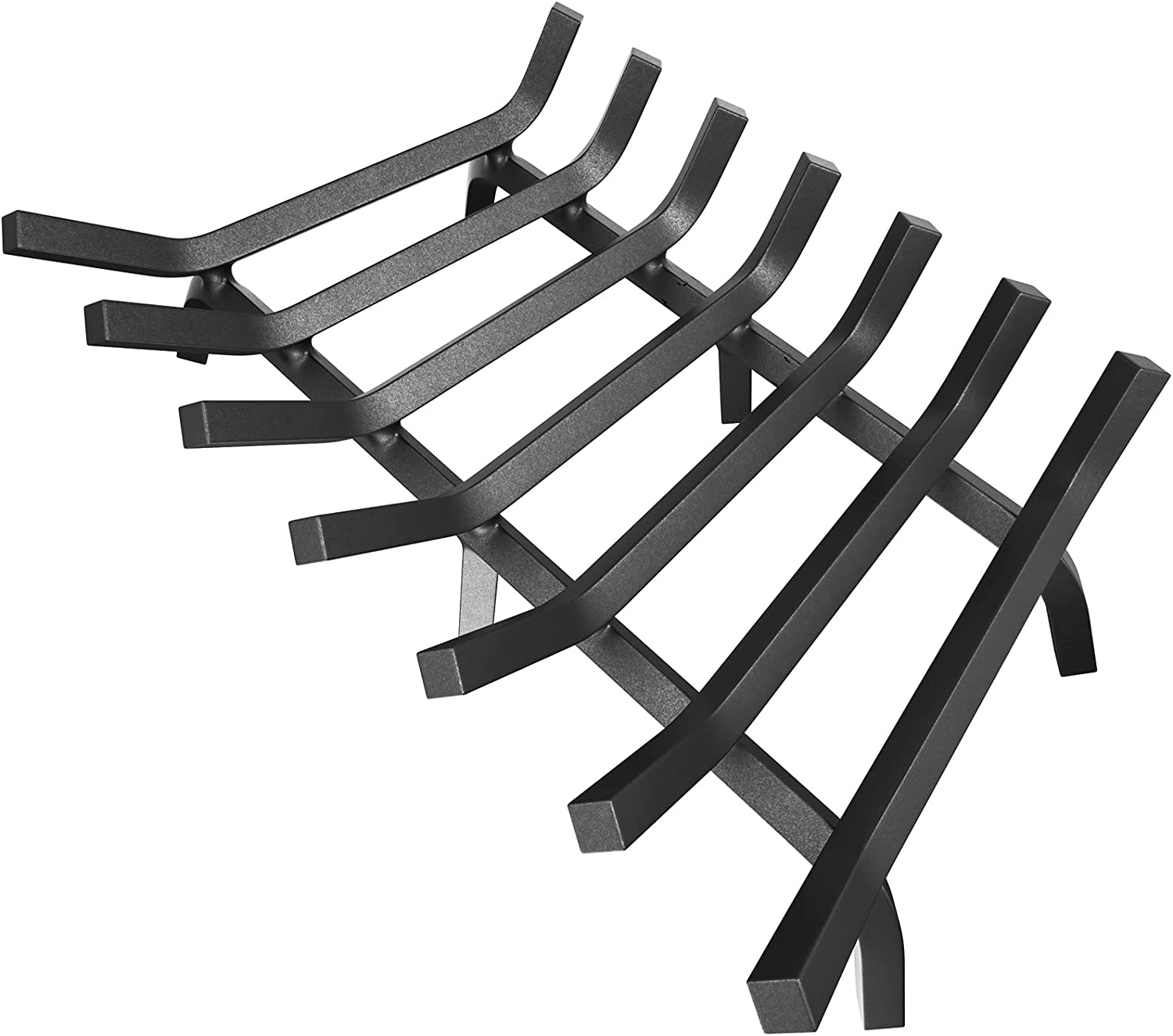 Fireplace Grate 30 inch Solid Steel Heavy Duty Firewood Log Burning ...