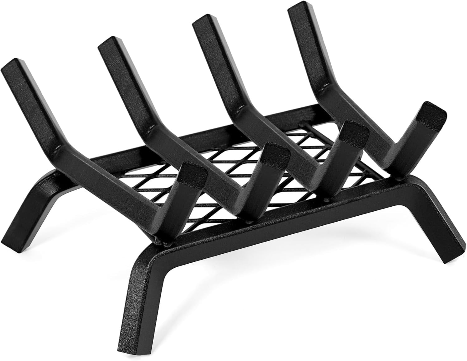 Fireplace Grates with Ember Retainer - 14 Inch Fireplace Log Grate ...
