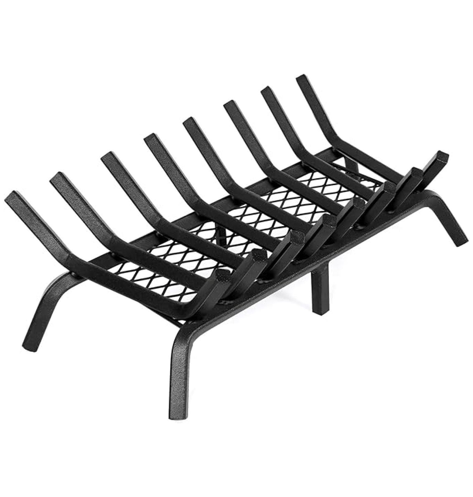 Fireplace Grates with Ember Retainer - 27 Inch Fireplace Log Grate ...