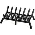 Fireplace Grates with Ember Retainer - Inch Fireplace Log Grate ...