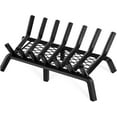 Fireplace Grates with Ember Retainer - Inch Fireplace Log Grate ...
