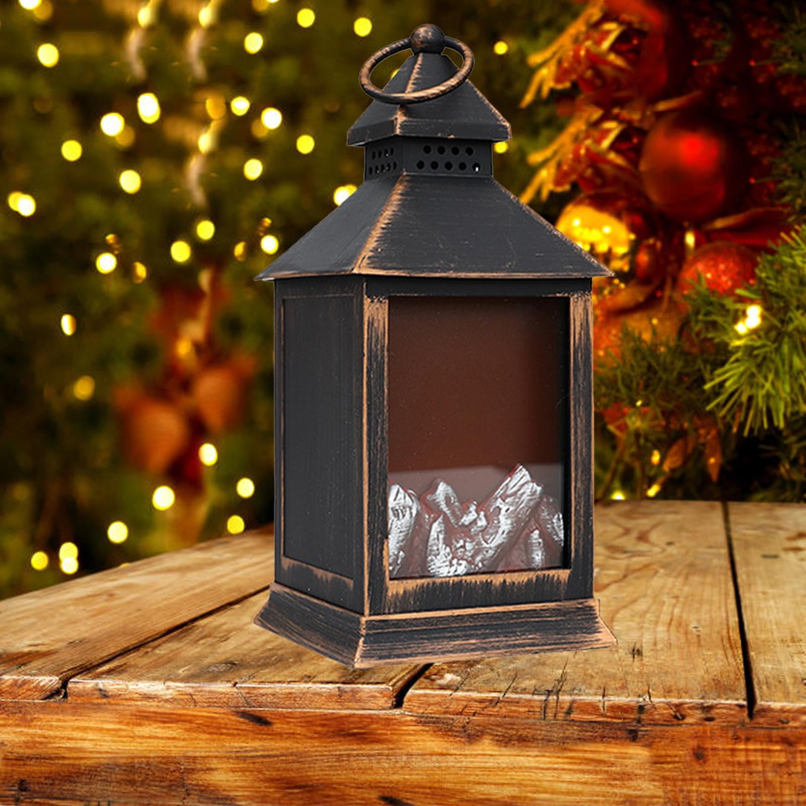 Fireplace Lantern - Carry and Hanging Handle - Portable Lantern with ...