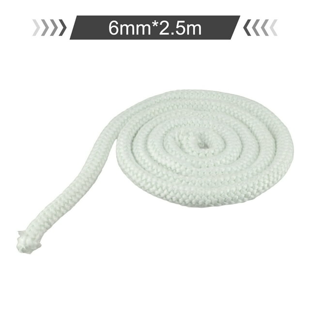 Fireplace Sealingrope White Gasket Cord Stovedoor Fireplace Cord ...