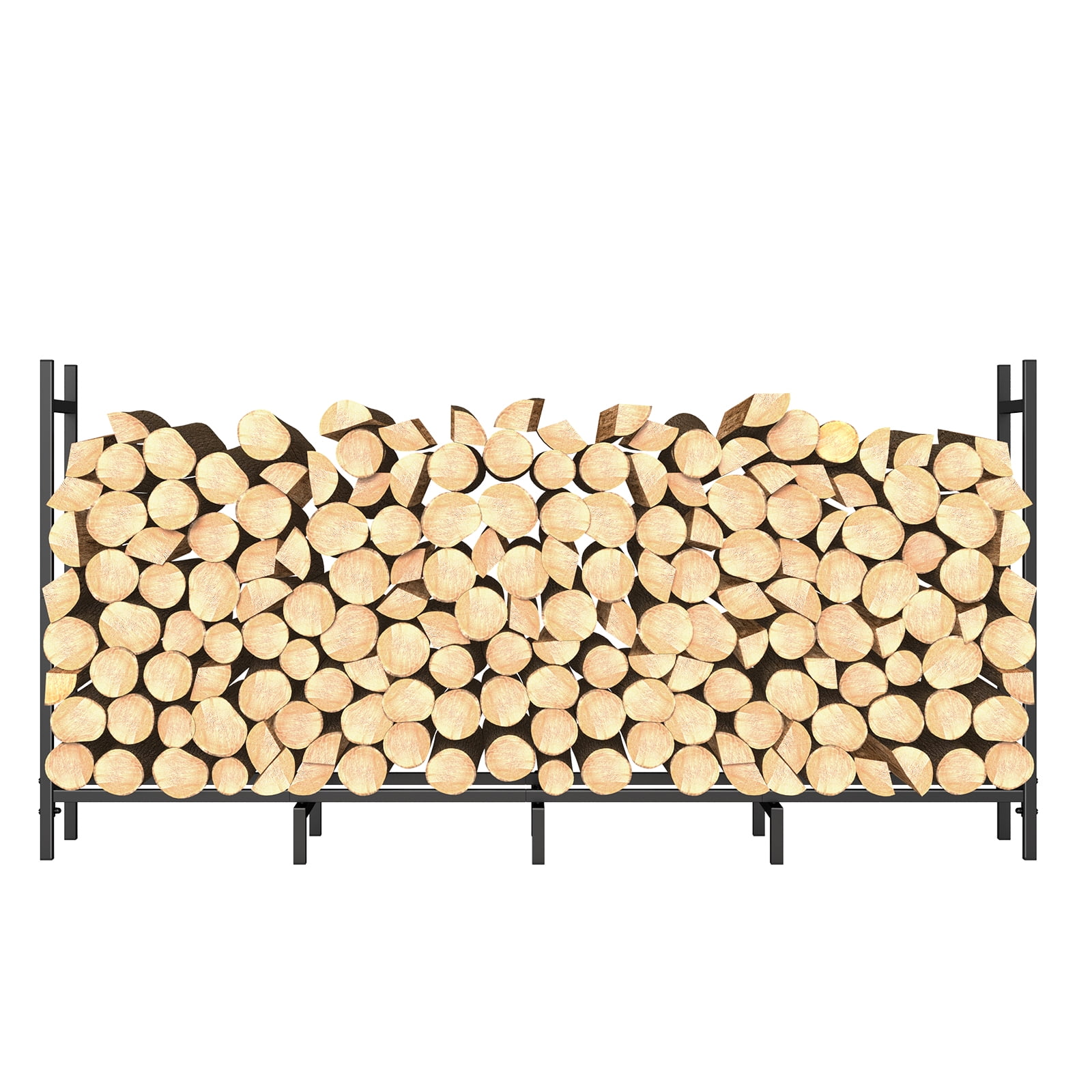 Fireplace Timber Storage, Outdoor Fireproof Timber Rack with Wider ...