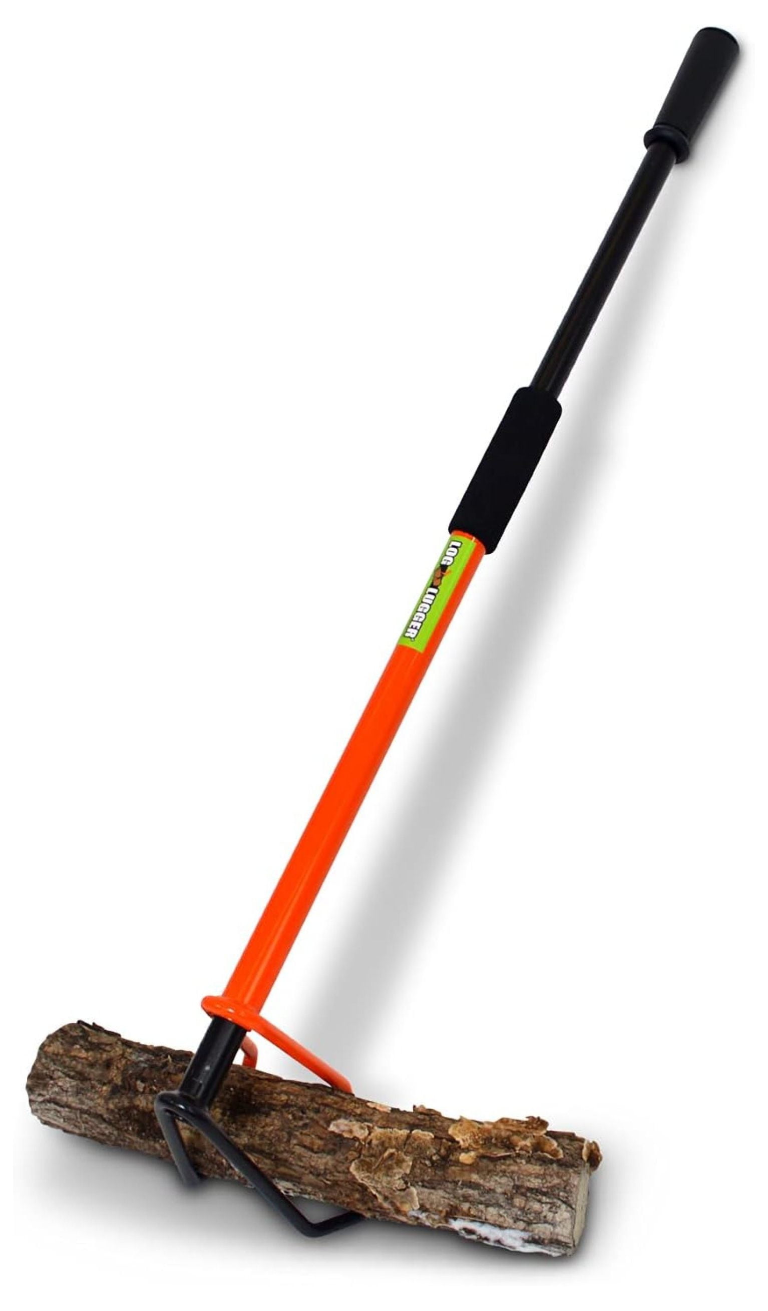 Fireplace Tools - 32" Original Log Lugger Mini Campfire Wood Placement Tool, Heavy Duty Metal ...