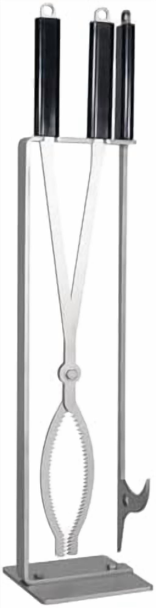 Fireplace Tools Set with Fire Poker and Fire Tongs, Stainless Steel ...