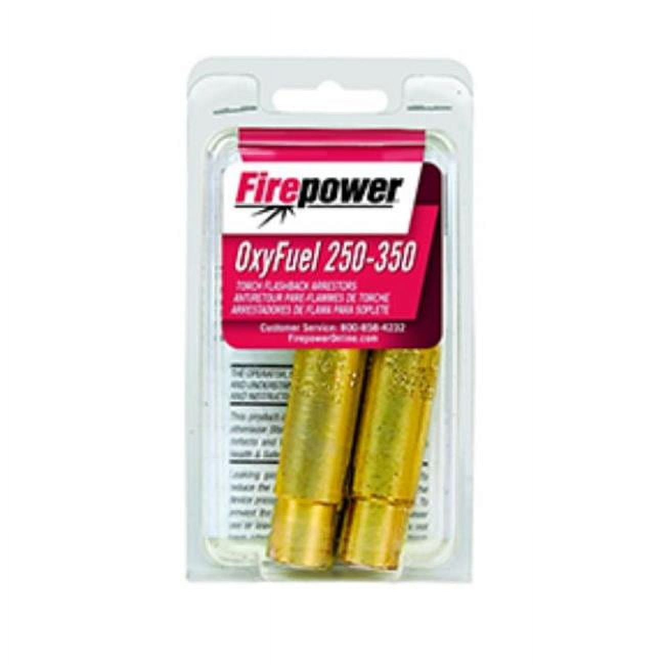 Firepower VCT-0656-0008 250 & 350 Series Oxy-Fuel Flashback Arrestor ...