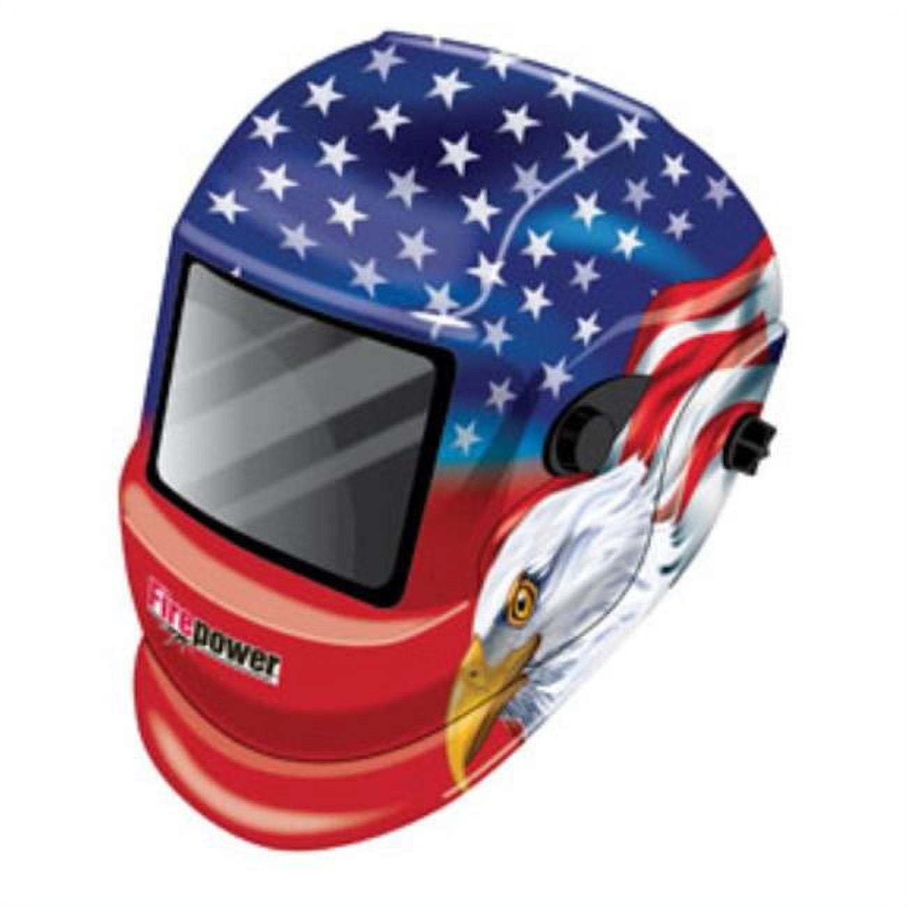 Firepower VCT-1441-0087 Stars & Stripes Auto-Darkening Welding Helmet ...