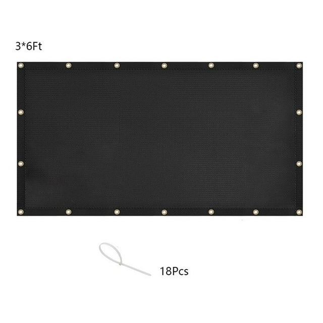 Fireproof BBQ Mat Serving as Heat Shield and Privacy Screen for ...