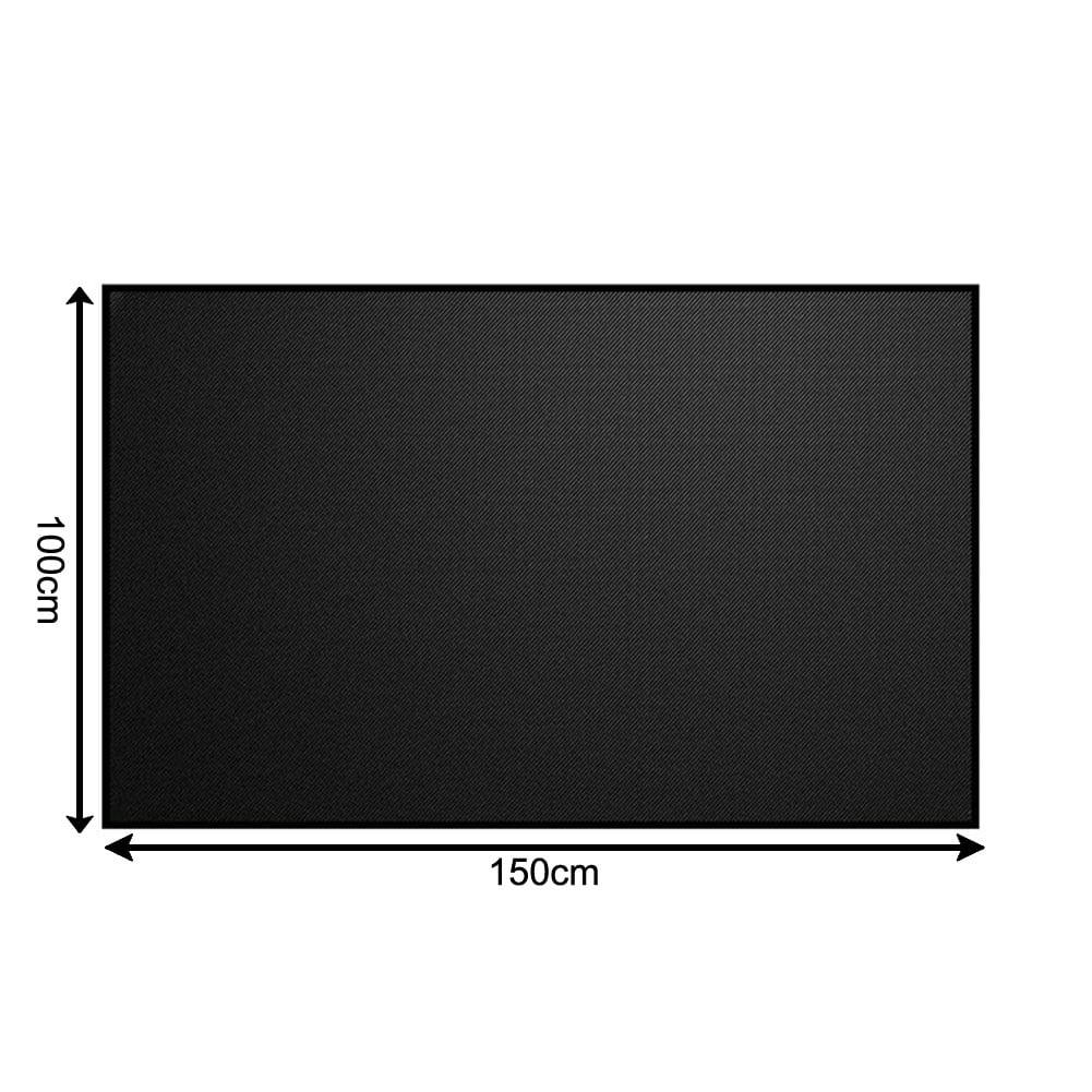 Fireproof Blanket Fireproof BBQ Mat Heat Resistant Up to 300°C Floor ...