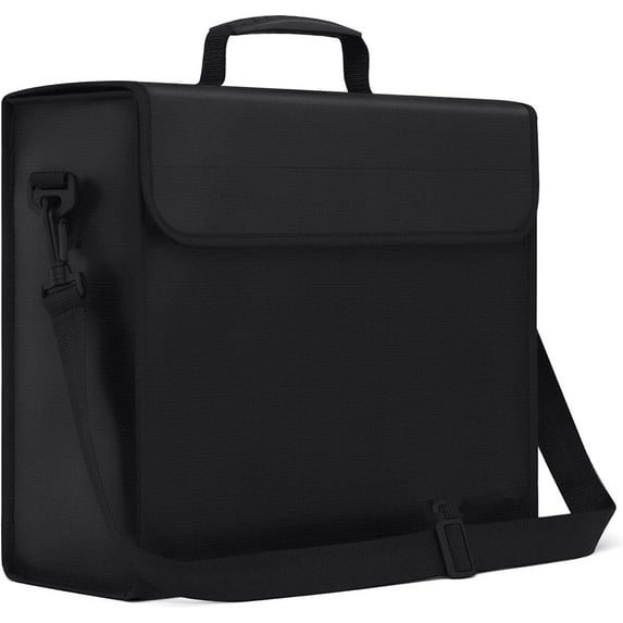Fireproof Document Bag, Large Fireproof & Water Resistant Bag, Portable ...